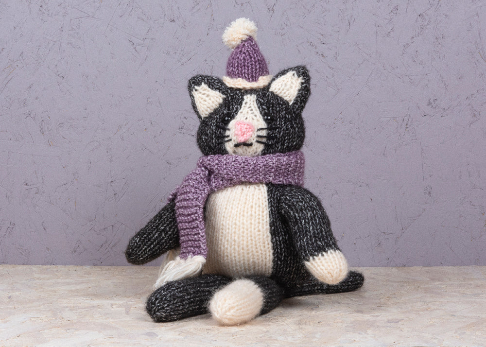 Knit Your Own Cat in a Woolly Hat – Sincerely Louise Store
