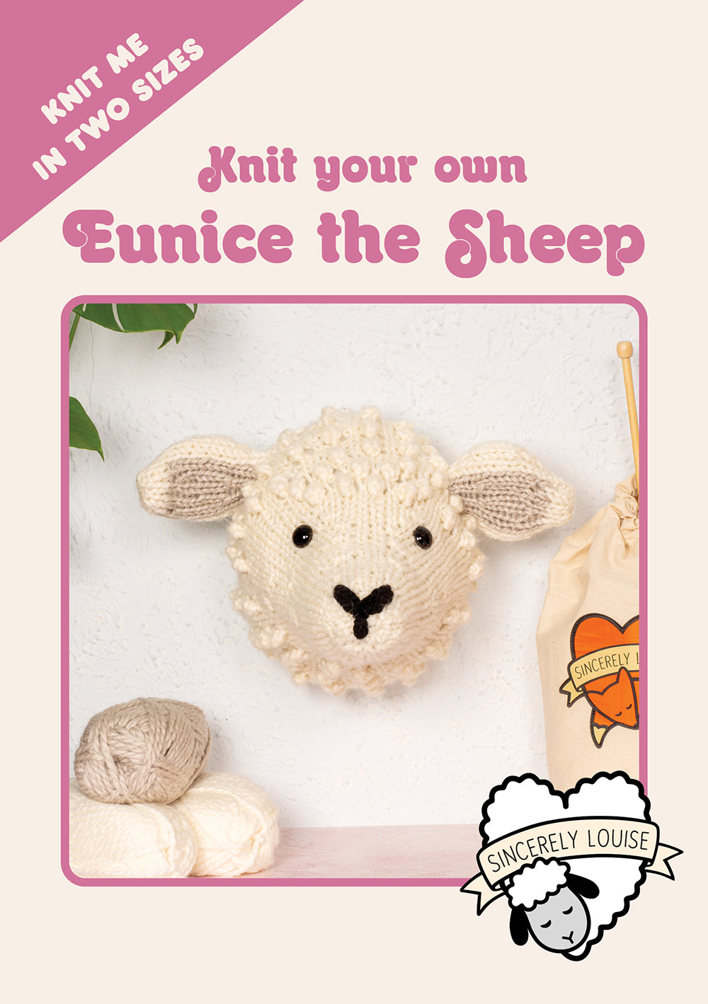 Animal Heads - Paper Knitting Patterns - Sincerely Louise Store